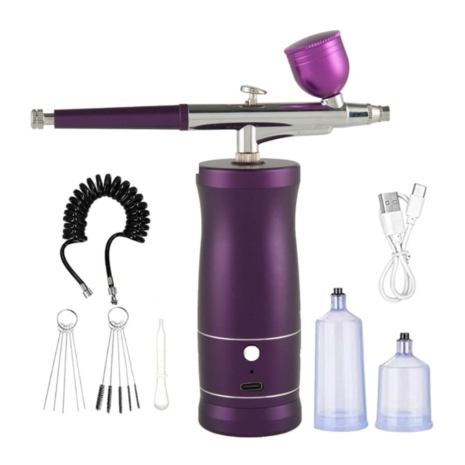 Airbrush Kit Handheld Rechargeable Airbrush Compressor Airbrush Set ...