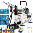 Airbrush Kit, Professional Airbrush kit with Compressor, Airbrushing ...