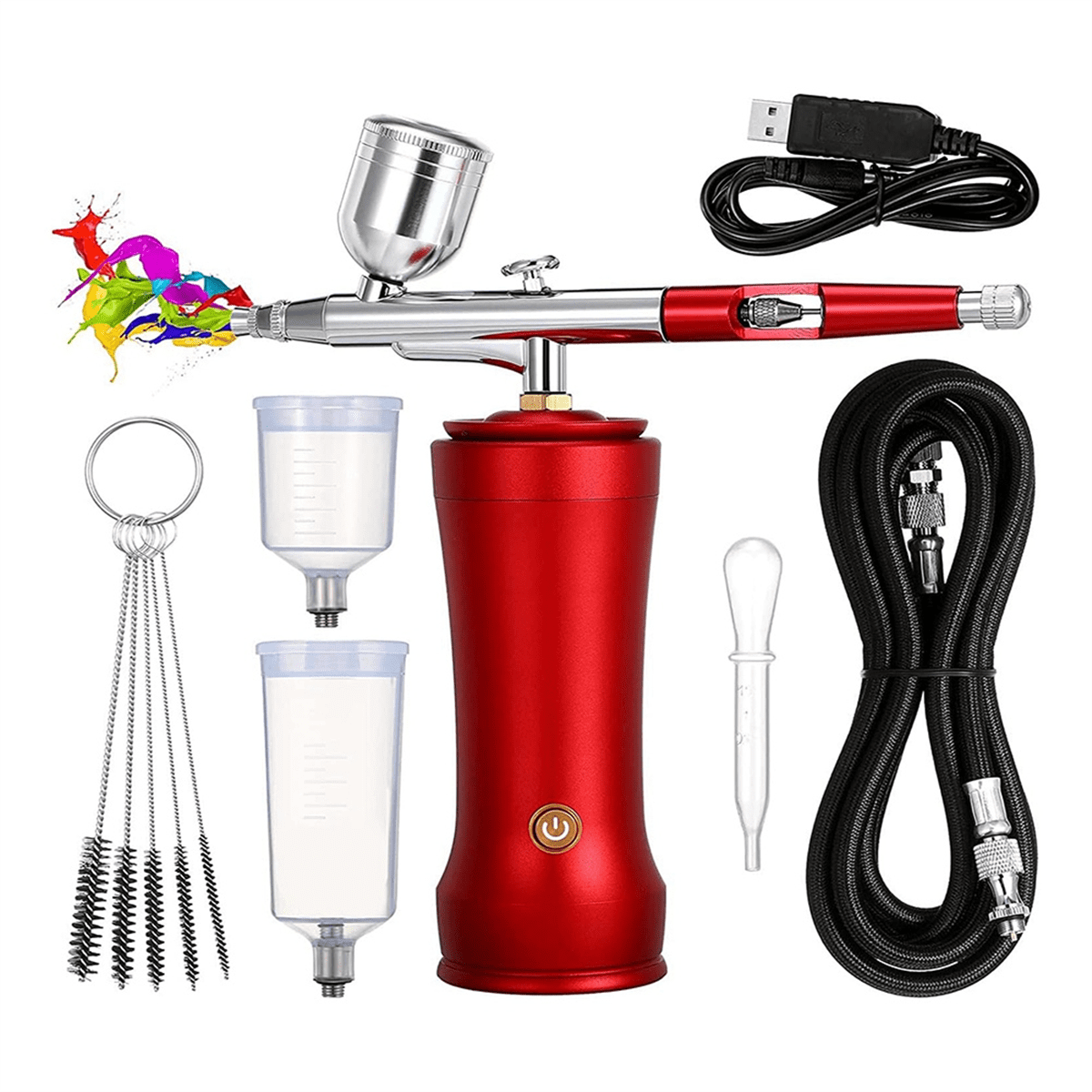 Trigger Airbrush Upgraded Airbrush Kit With Compressor Portable ...