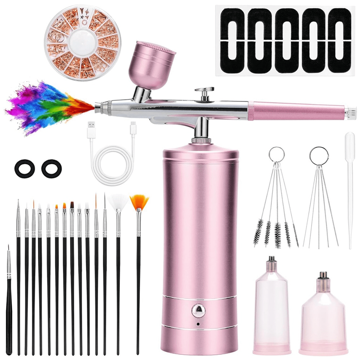 Airbrush Kit with Compressor - Walmart.com