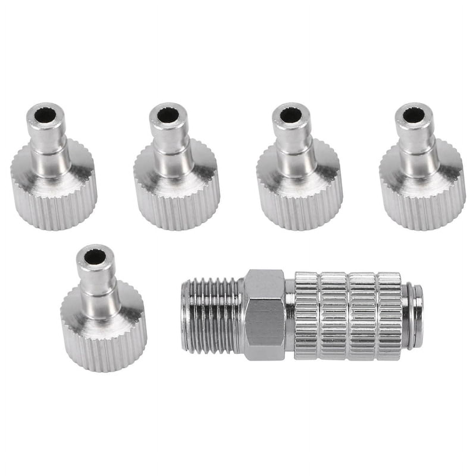 Airbrush Quick Disconnect Coupler Release Fitting Adapter with 5 Male ...