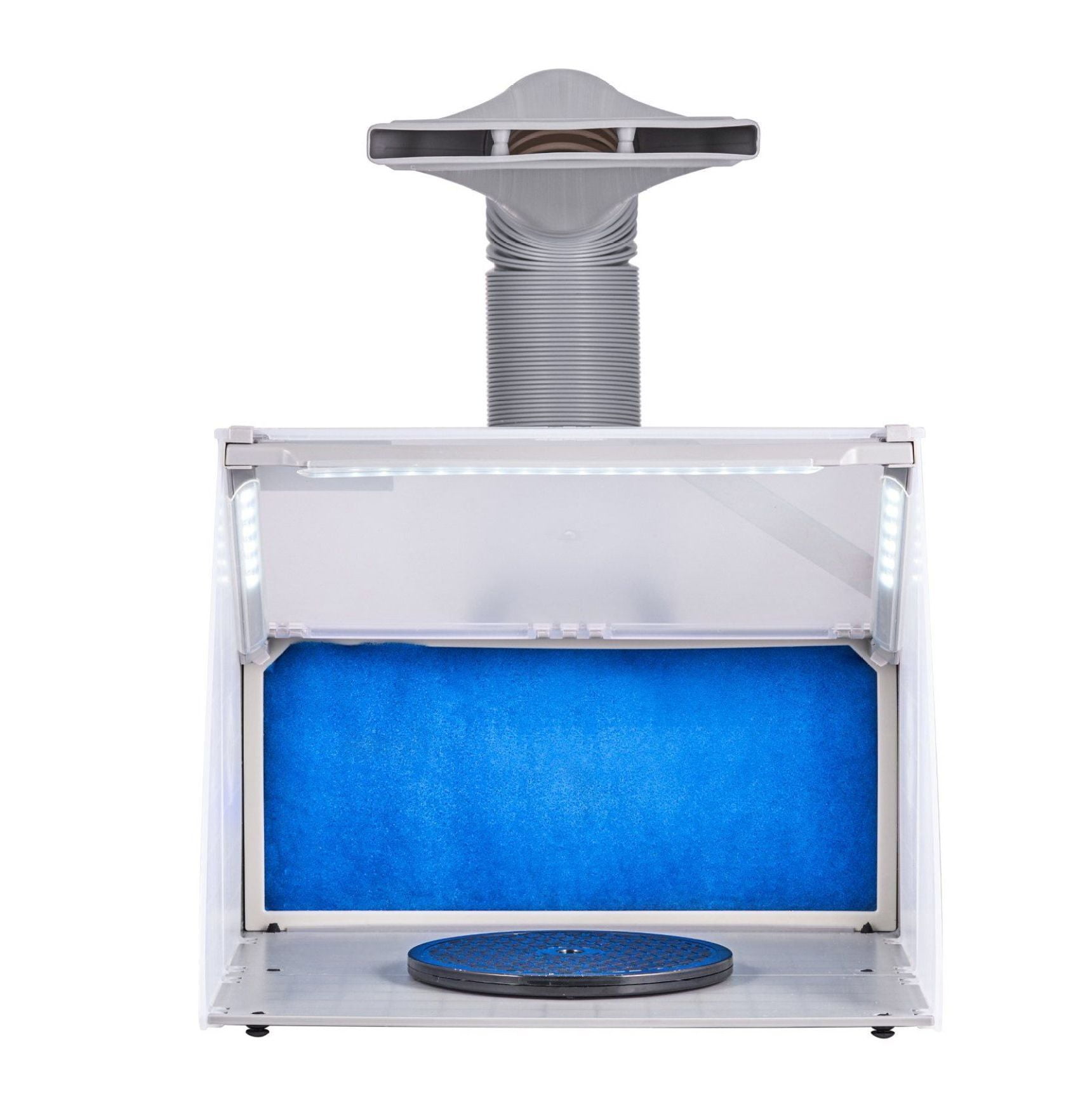 Airbrush Spray Booth Portable, Hobby Paint Booth for Models, 4CFM Airflow, LED Lights, Foldable ...