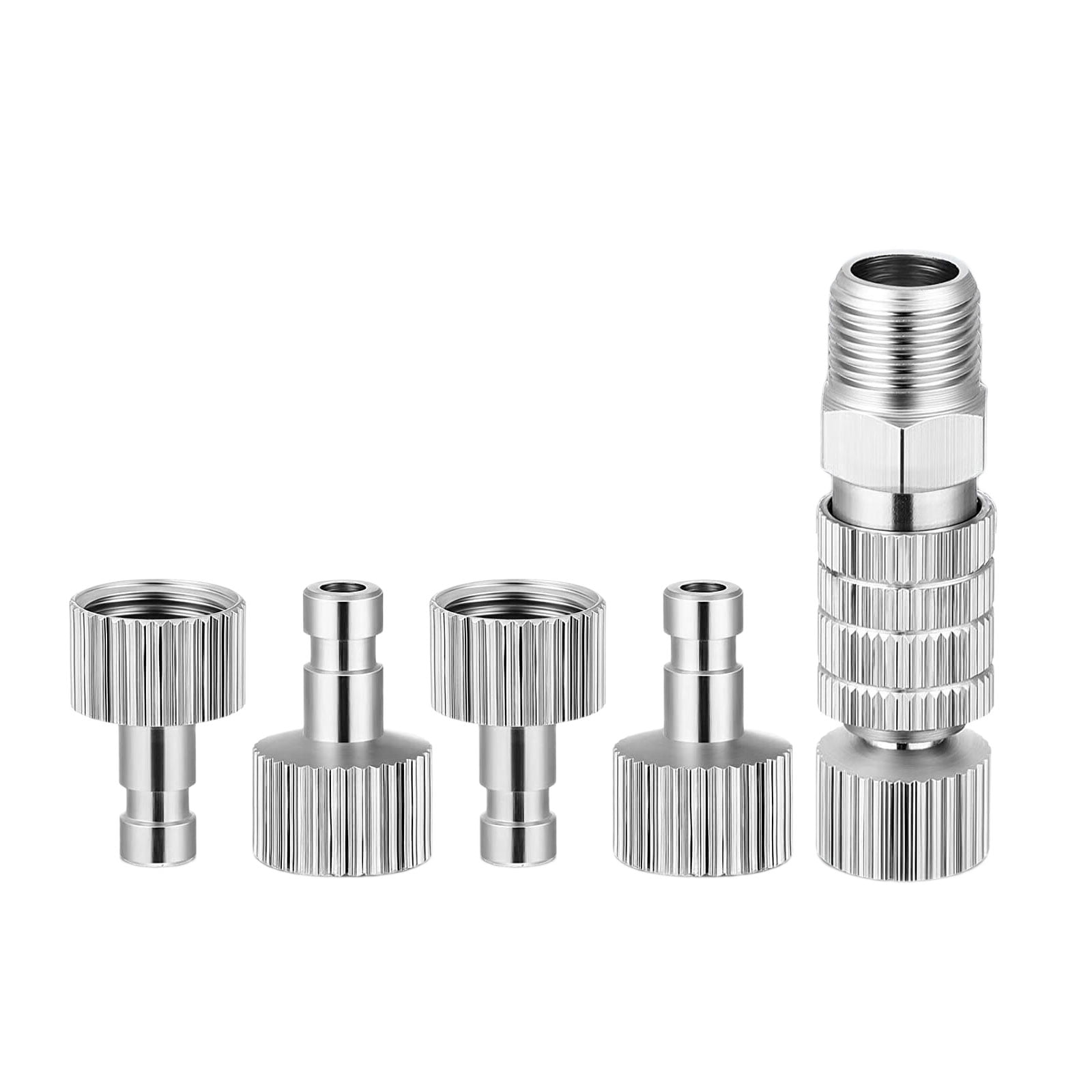 Airbrushes Quick Disconnect Accessories 1/8inch Female and Male ...