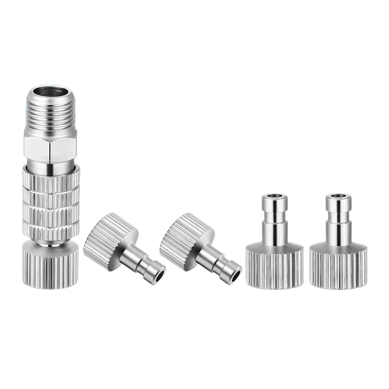 Airbrushes Quick Disconnect Coupler Releases Fitting Adapter Kits with ...