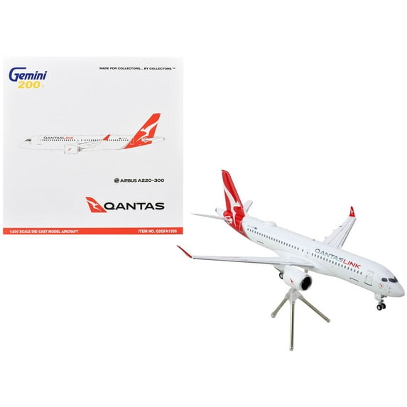 Airbus A220-300 Commercial Aircraft "QantasLink - Qantas Airways" (VH ...