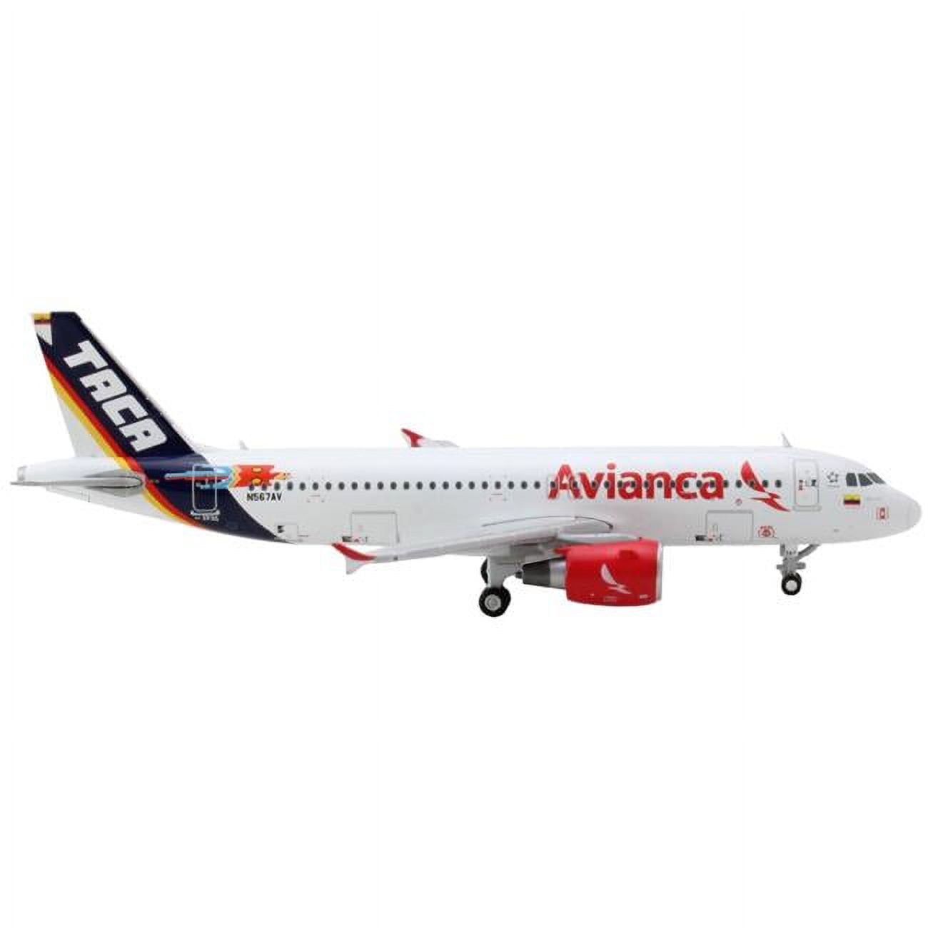 Airbus A320 Commercial Aircraft "Avianca Airlines" White with Tail ...