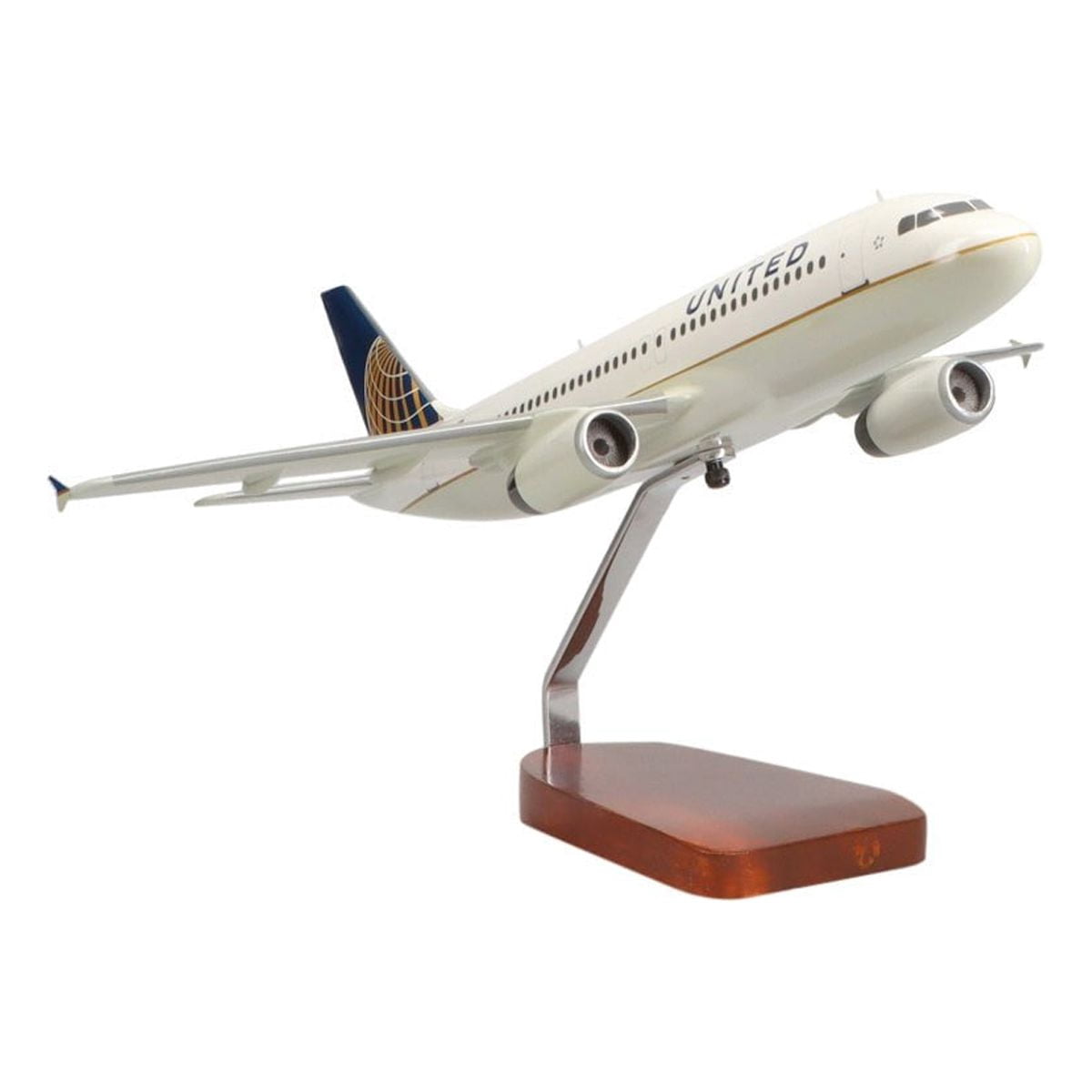 Airbus A320 United Airlines (Continental Merger Livery) Large Mahogany ...
