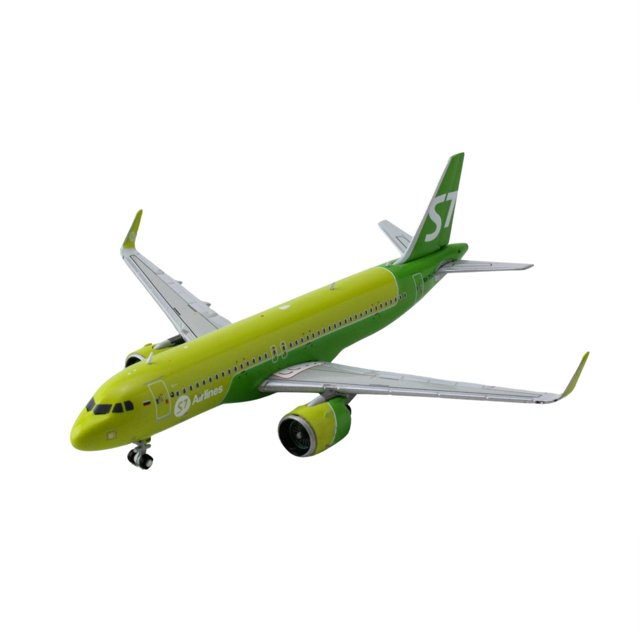 Airbus A320neo Commercial Aircraft "S7 Airlines" (RA-73428) Green Two ...