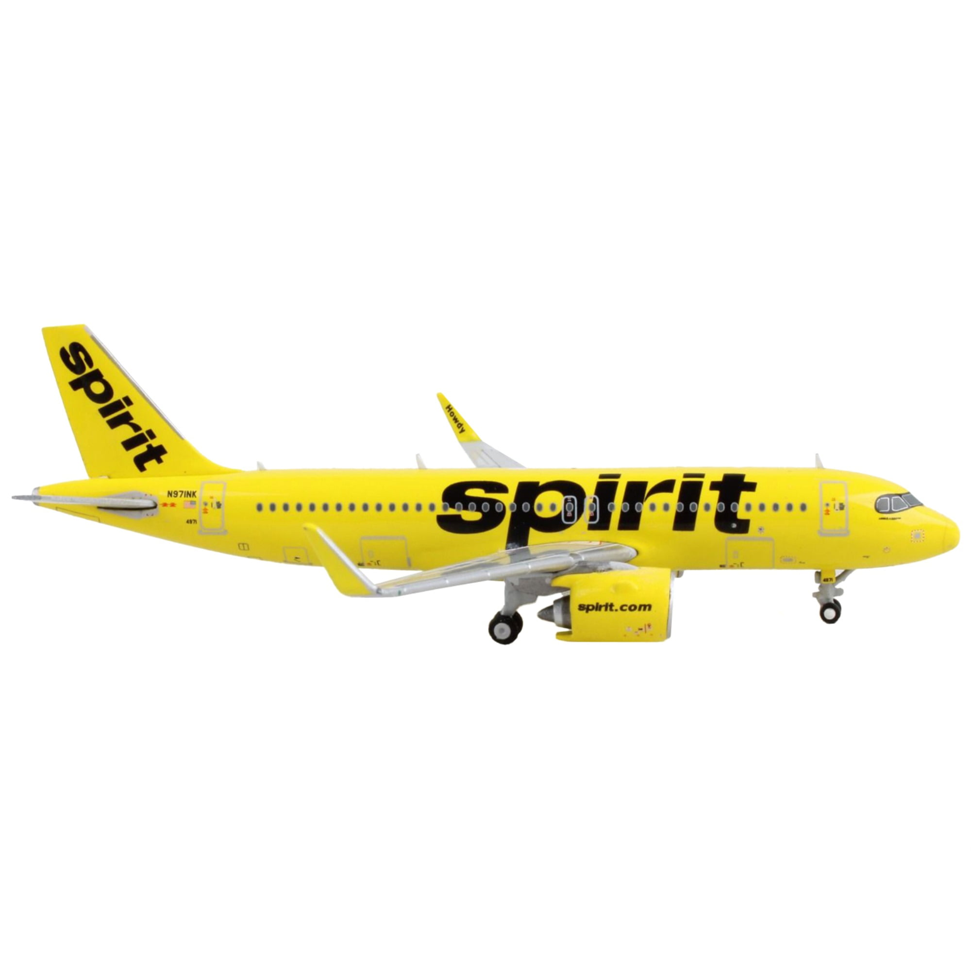Airbus A320neo Commercial Aircraft "Spirit Airlines" Yellow 1/400 ...