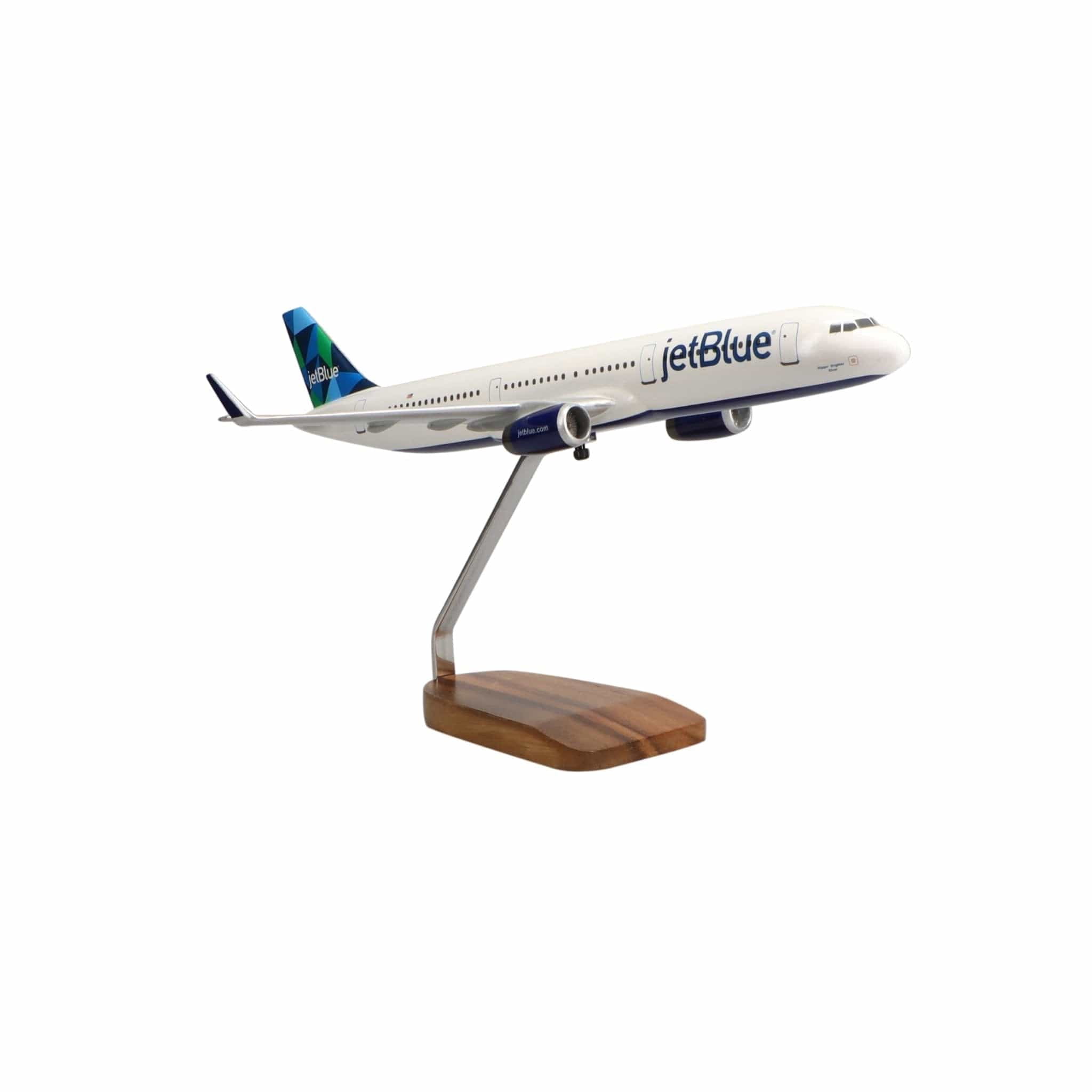 Airbus A321 Jetblue Airways Large Mahogany Model - Walmart.com