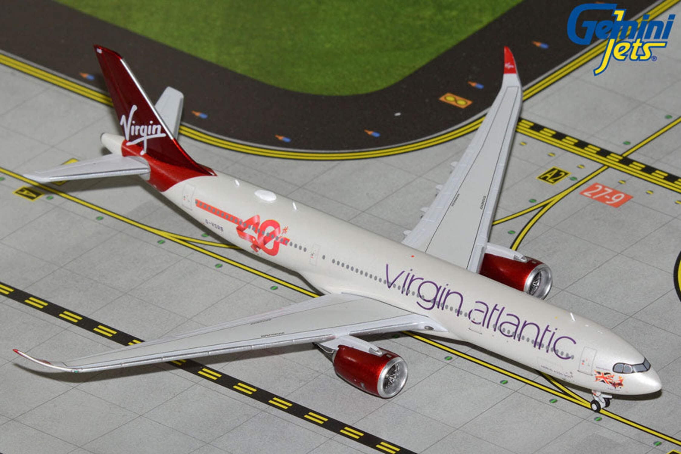 Airbus A330-900 Commercial Aircraft "Virgin Atlantic" (G-VSRB) Gray ...