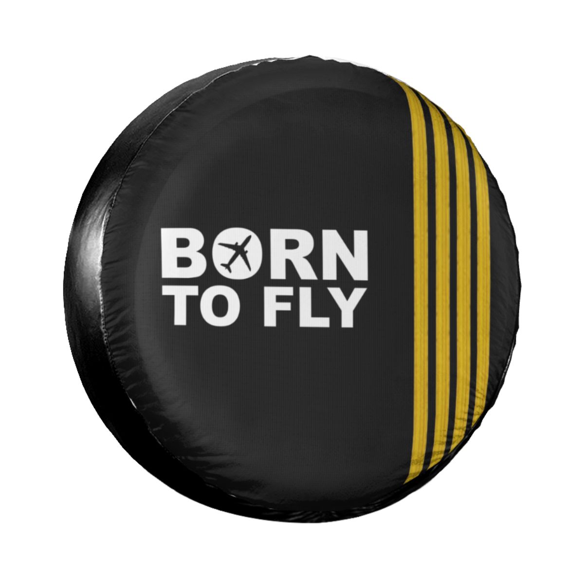 Airbus A330 Captain Stripes Spare Tire Cover for Mitsubishi Pajero ...