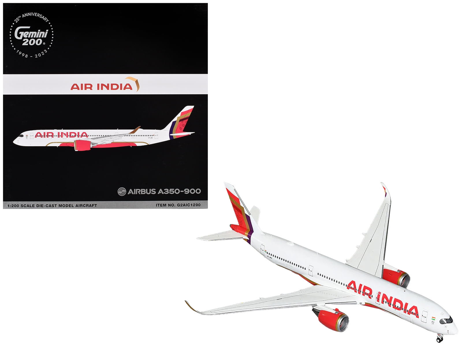 Airbus A350-900 Commercial Aircraft "Air India" (VT-JRH) White with ...