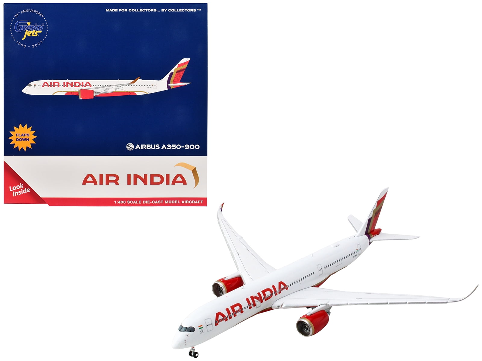 Airbus A350-900 Commercial Aircraft with Flaps Down "Air India" (VT-JRH ...