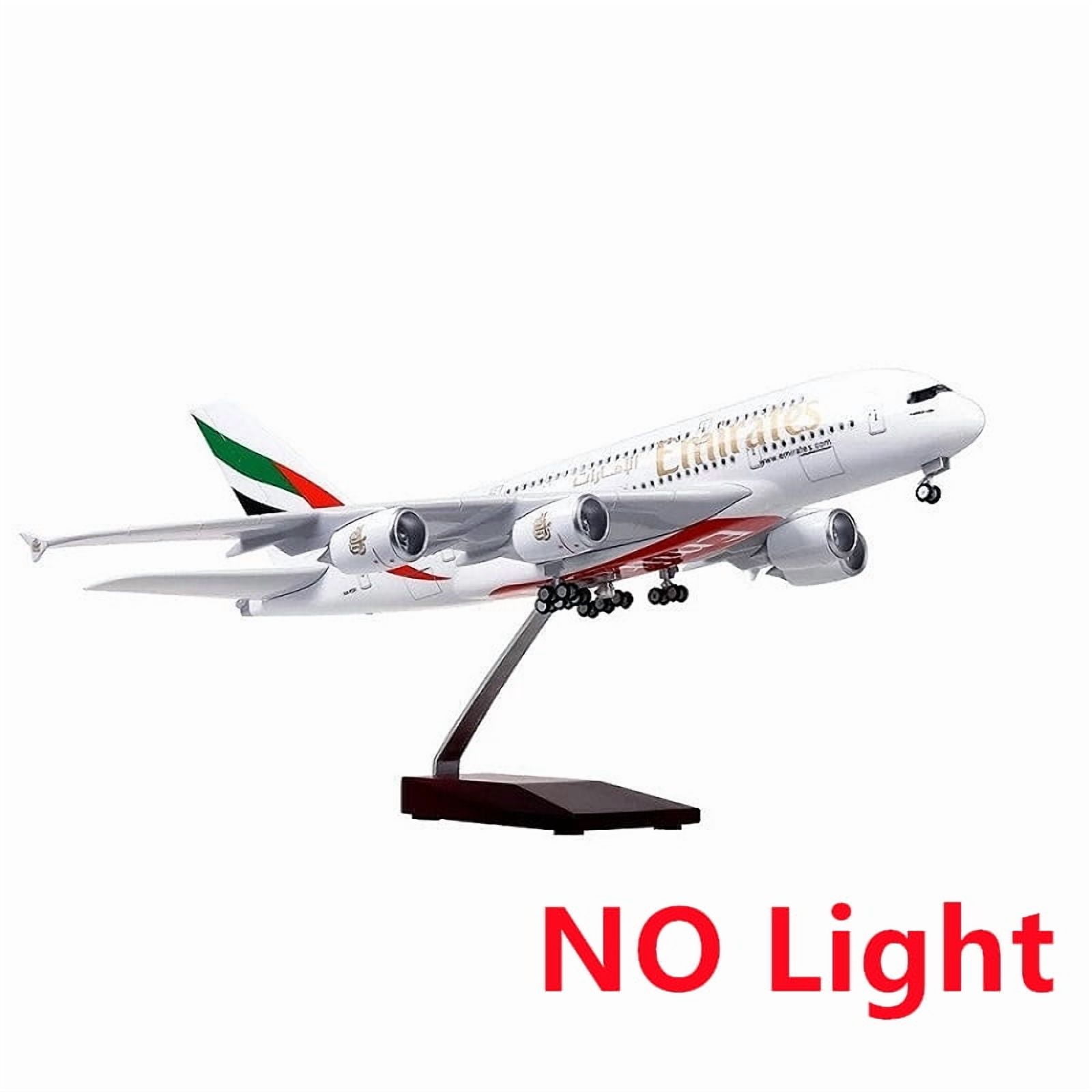 Airbus A380 UAE/Emirates Toy Plane Model 1/160 Scale 18 inchs Large ...