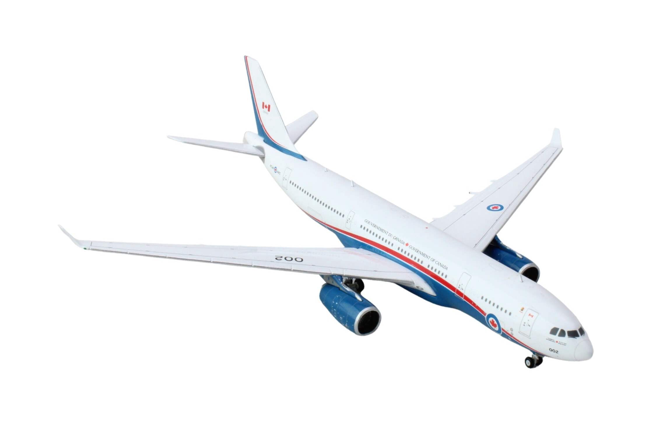 Airbus CC-330 Husky Aircraft "Government of Canada" White w/Blue & Red ...