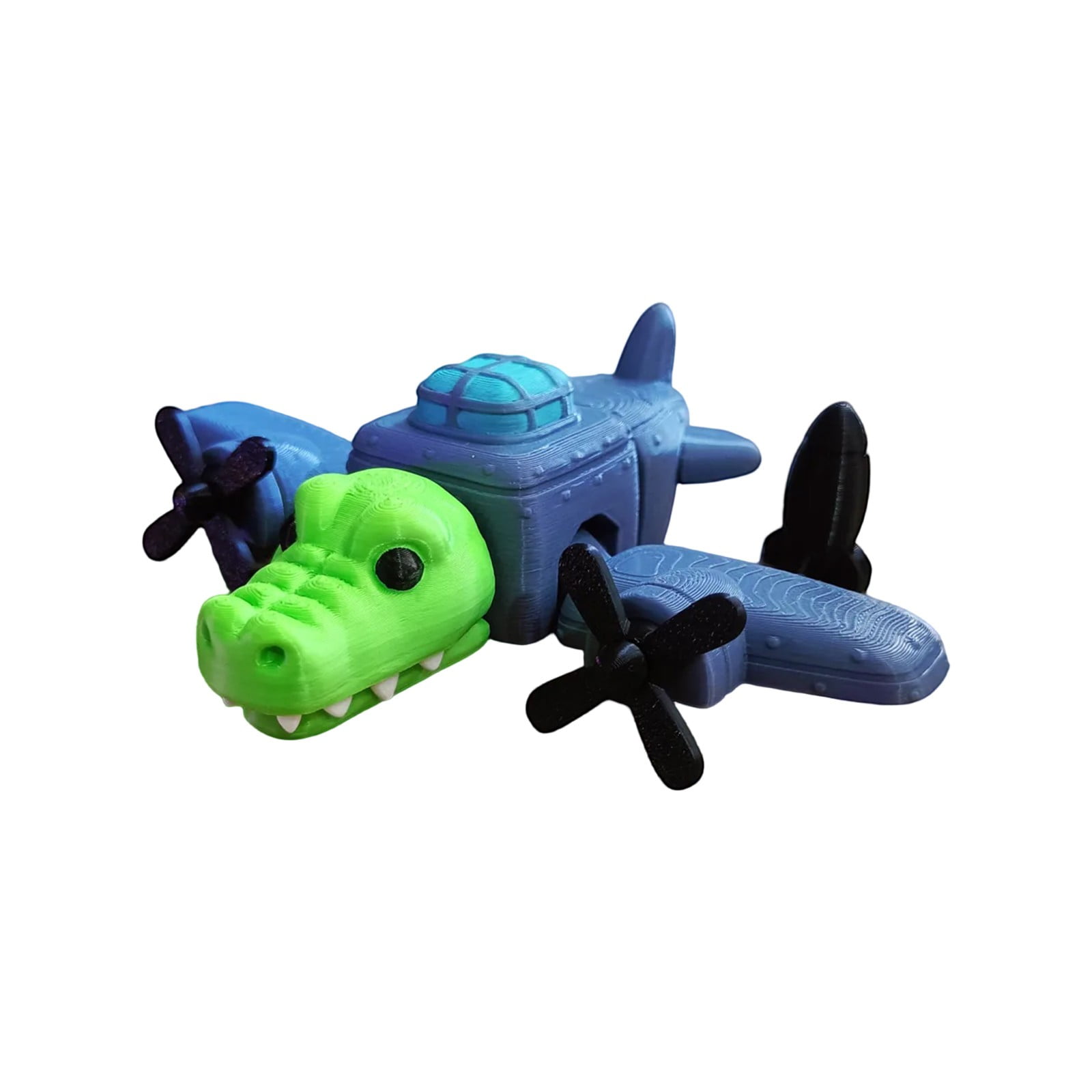 Aircraft Animal Decorations With Movable Joints, 3D Printed Desktop ...