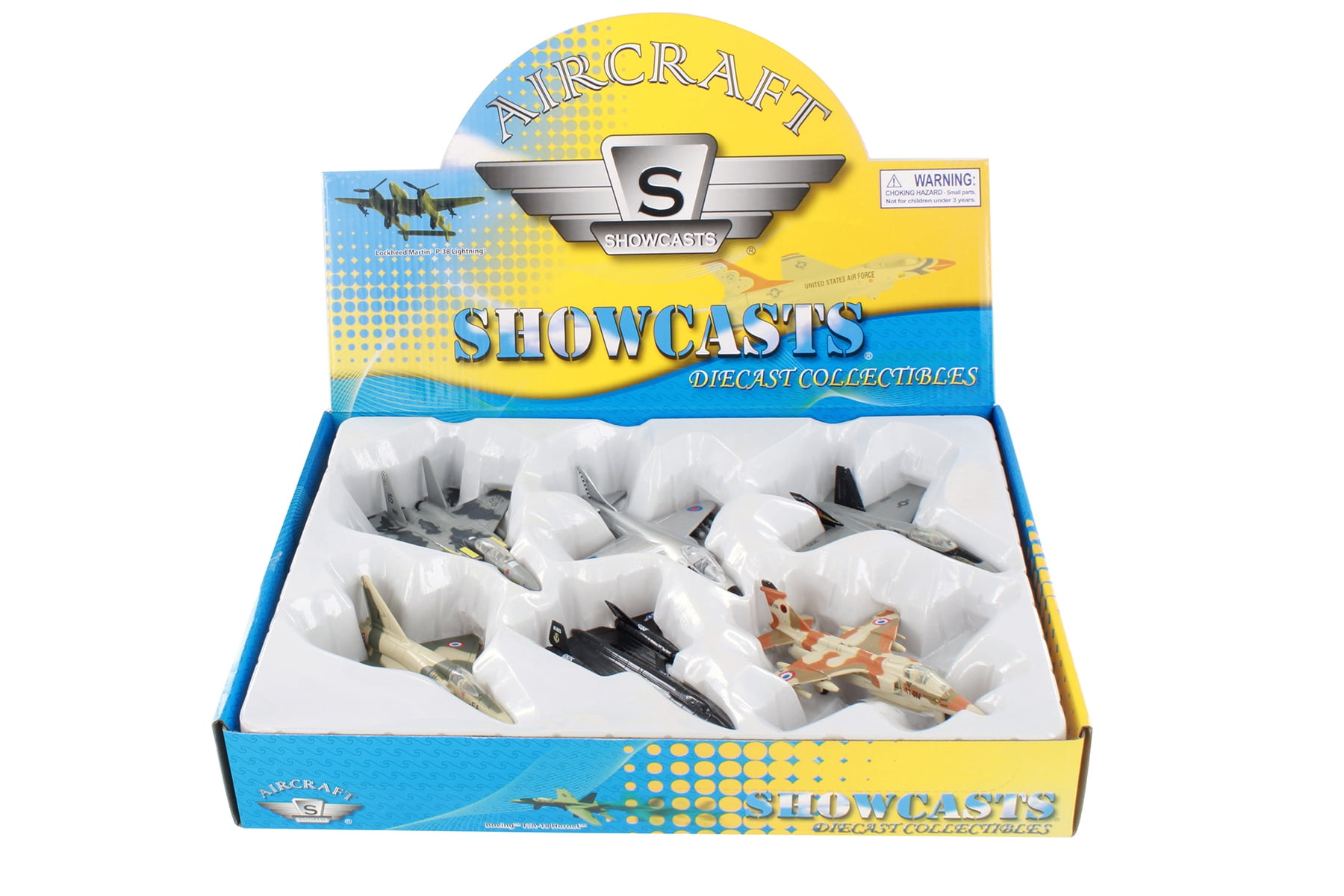 Aircraft Assortment, Asstd. - Showcasts 77000DT - Set of 6 1/100 Scale ...