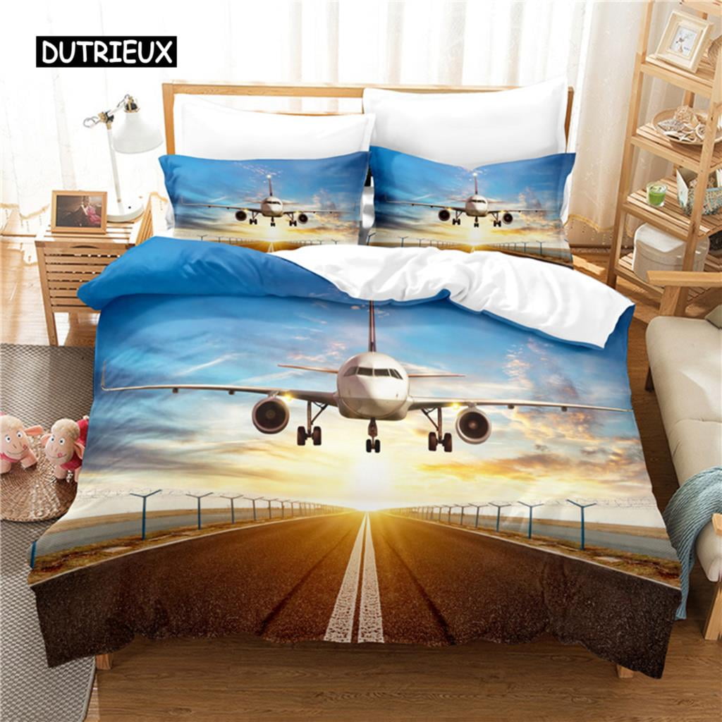 Aircraft Bedding Set Duvet Cover Set 3d Bedding Digital Printing Bed ...