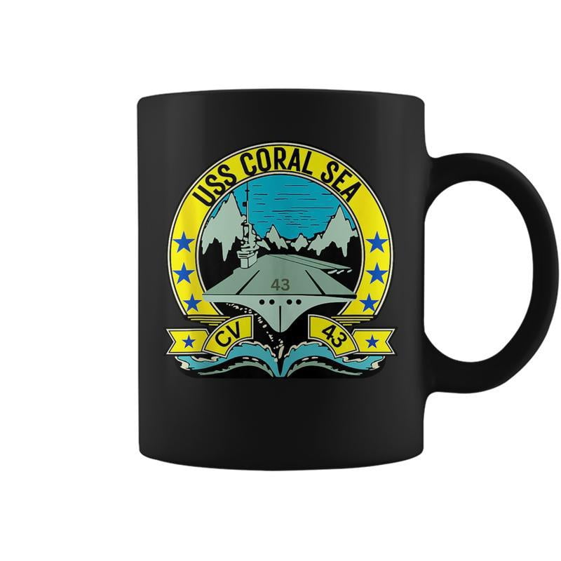 Aircraft Carrier Cv43 Uss Coral Sea Coffee Mug - Walmart.com