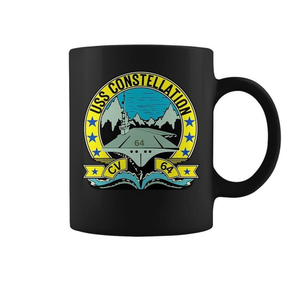 Aircraft Carrier Cv64 Uss Constellation Coffee Mug - Walmart.com