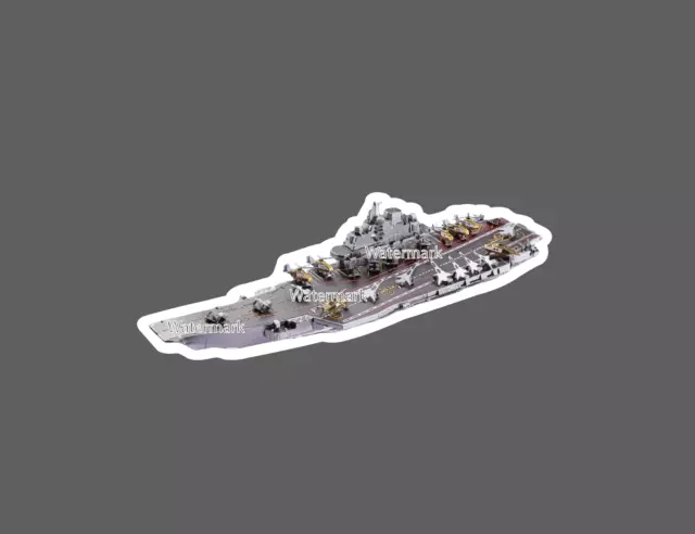 Aircraft Carrier Sticker Military Waterproof Sticker Phone Decal Water ...