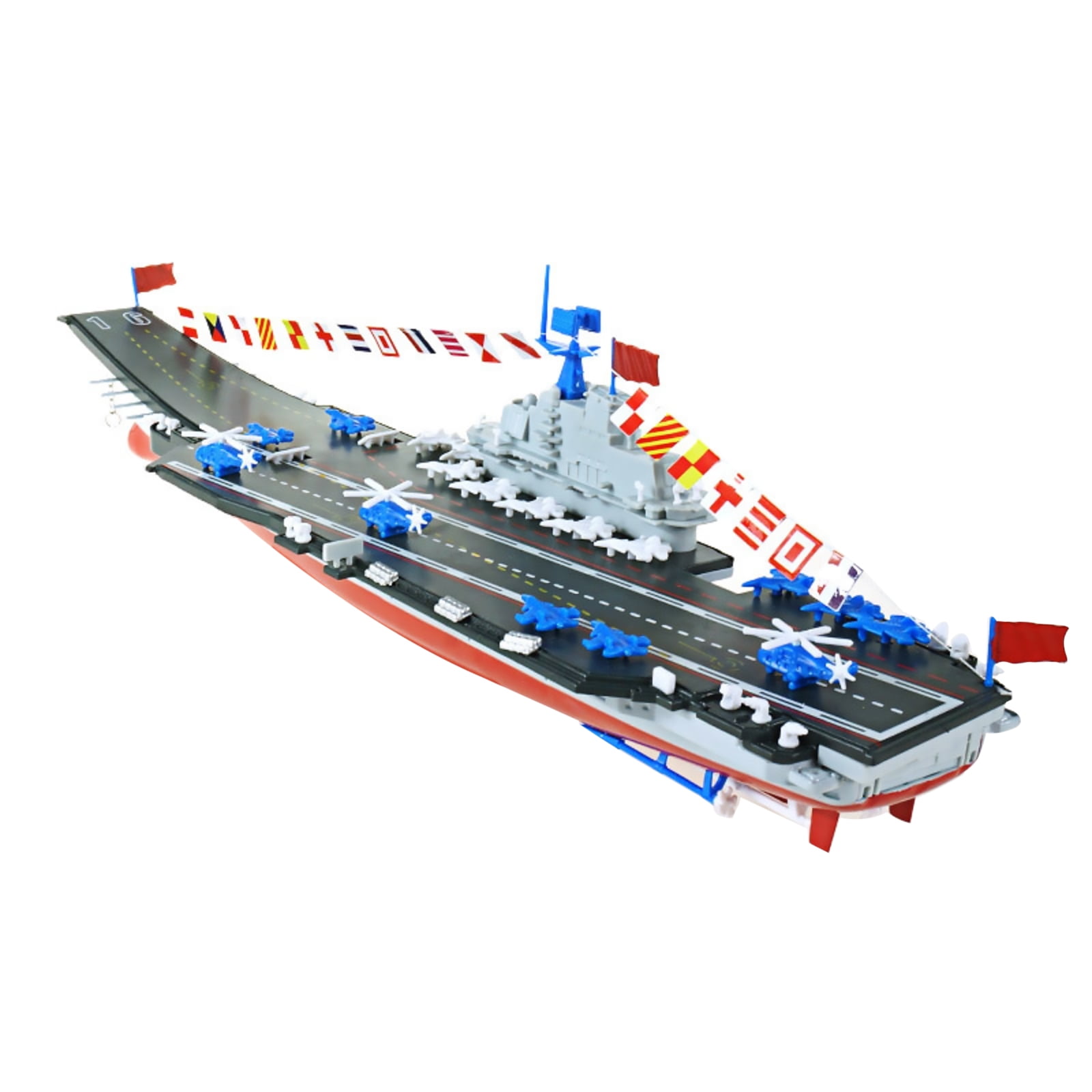 Aircraft Carrier Toy 1/1000 Scale Liaoning Aircraft Carrier Warships ...