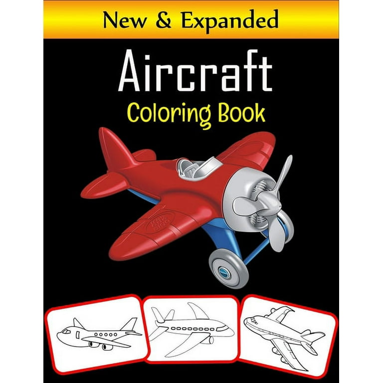 fighter plane coloring book