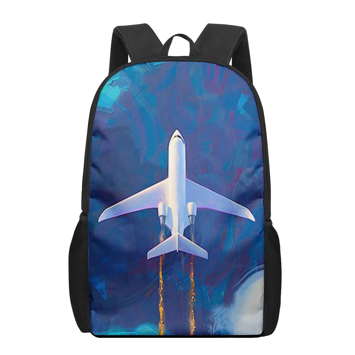 Aircraft Control Room Print Bags for Primary Students Backpacks ...