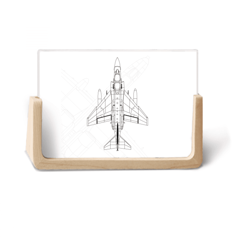 Aircraft Fight Line Art Deco Fashion Photo Wooden Photo Frame Tabletop ...
