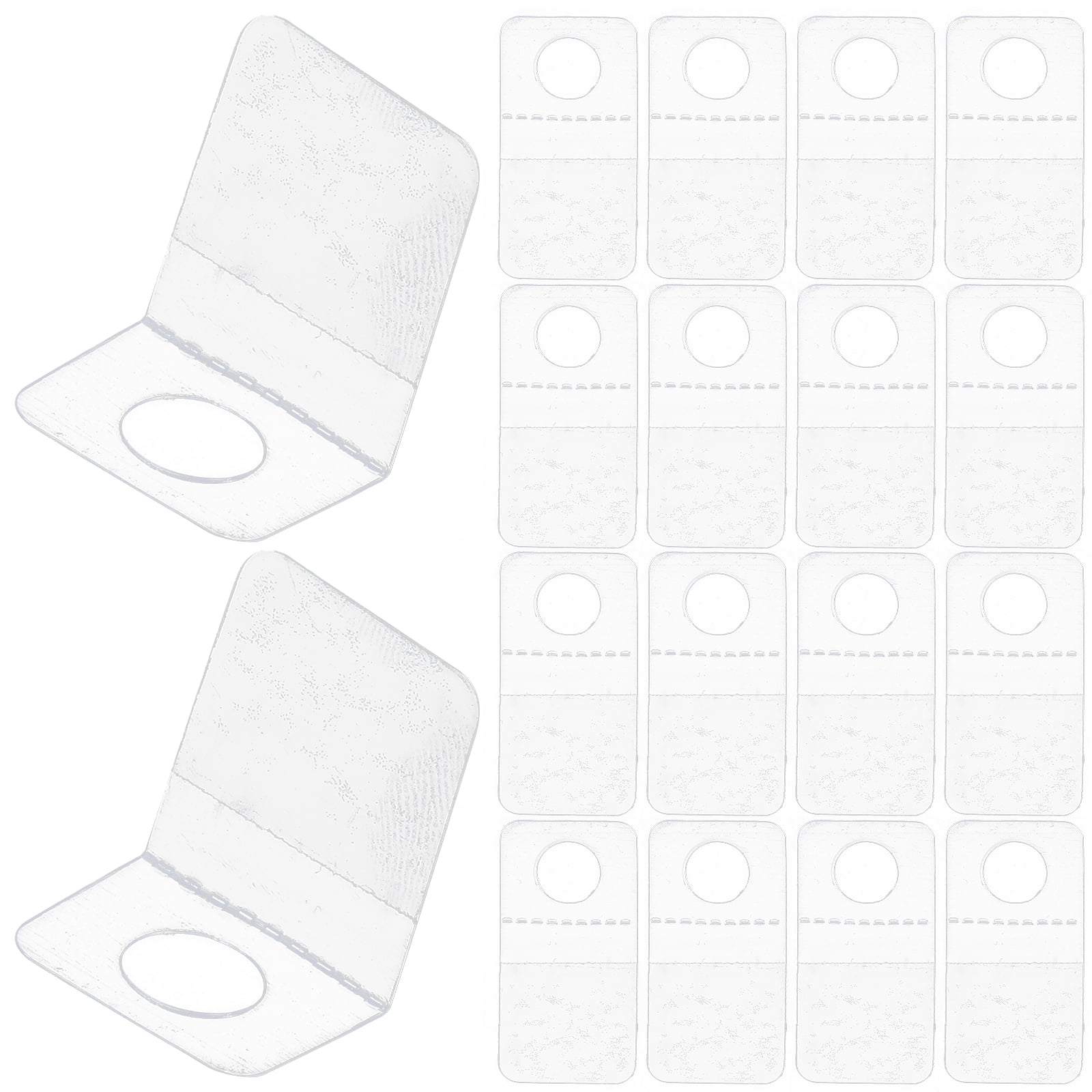 Aircraft Hole Hook Adhesive Tabs Clear Sticker Hooks Hanging Retail ...