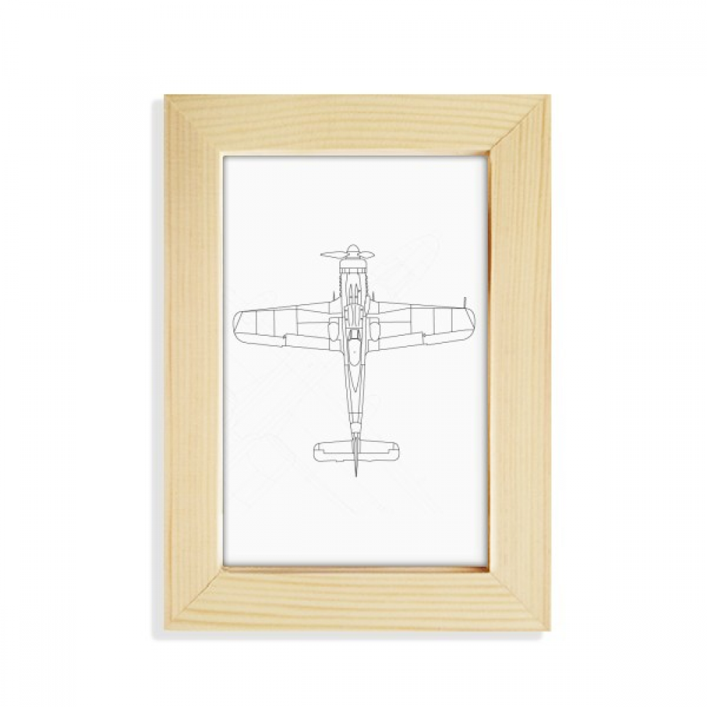 Aircraft Line Structure Art Deco Fashion Desktop Display Photo Frame ...