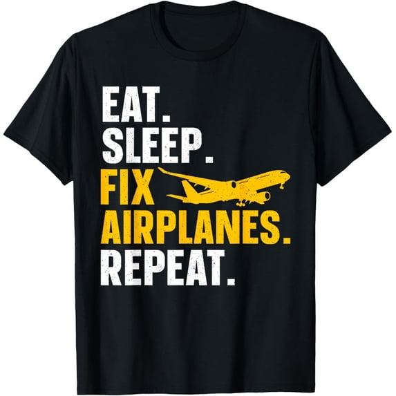 Aircraft Mechanic Art Aviation Maintenance Graphic T-Shirt - Walmart.com
