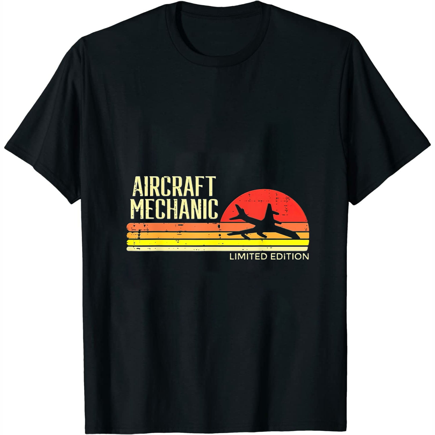 Aircraft Mechanic Limited Edition Retro Aviation Men Women T-Shirt ...
