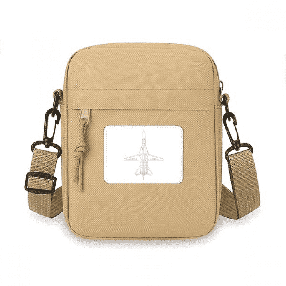 Aircraft Military Line Art Deco Fashion Crossbody Bag Cell Phone Purses ...
