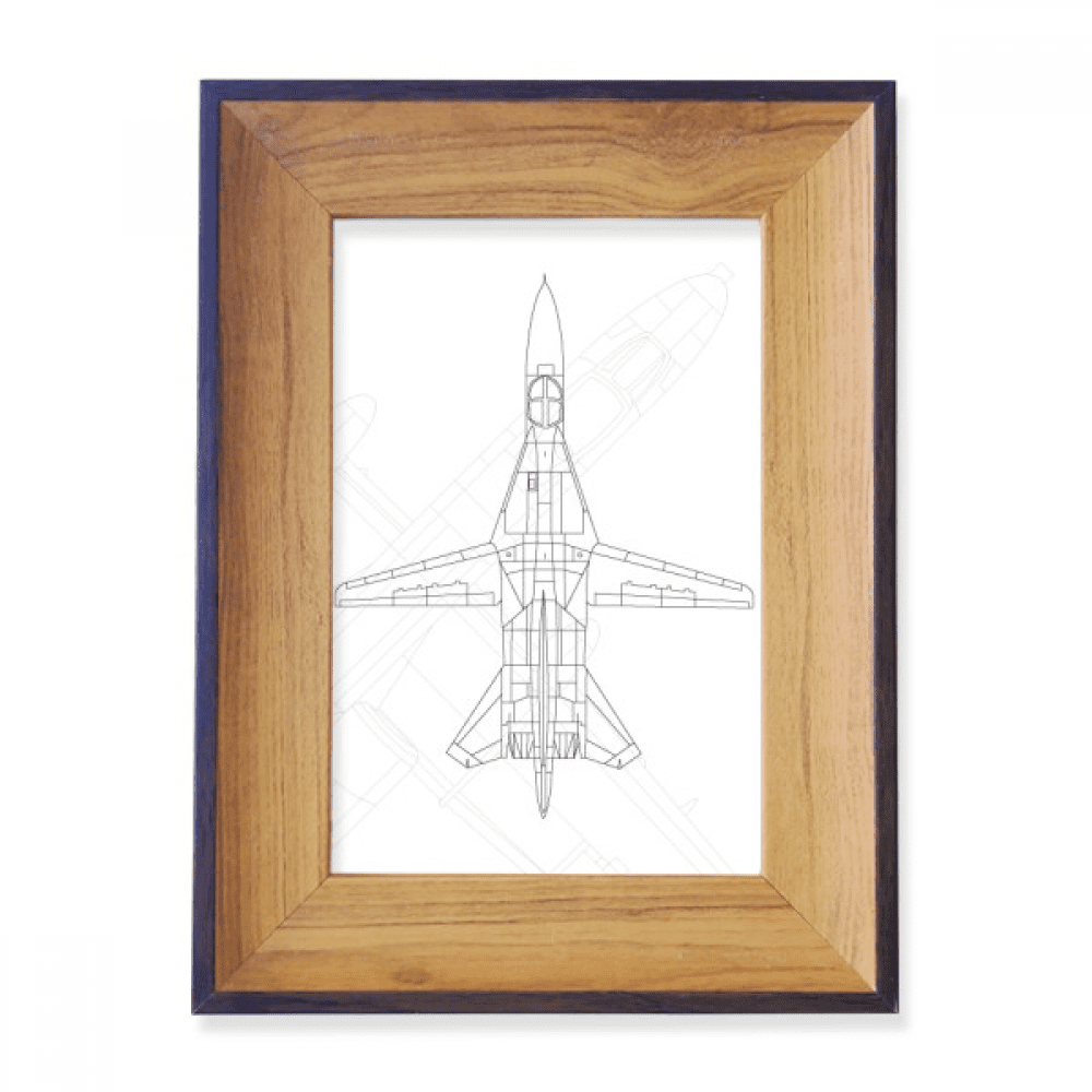 Aircraft Military Line Photo Frame Exhibition Display Art Desktop ...