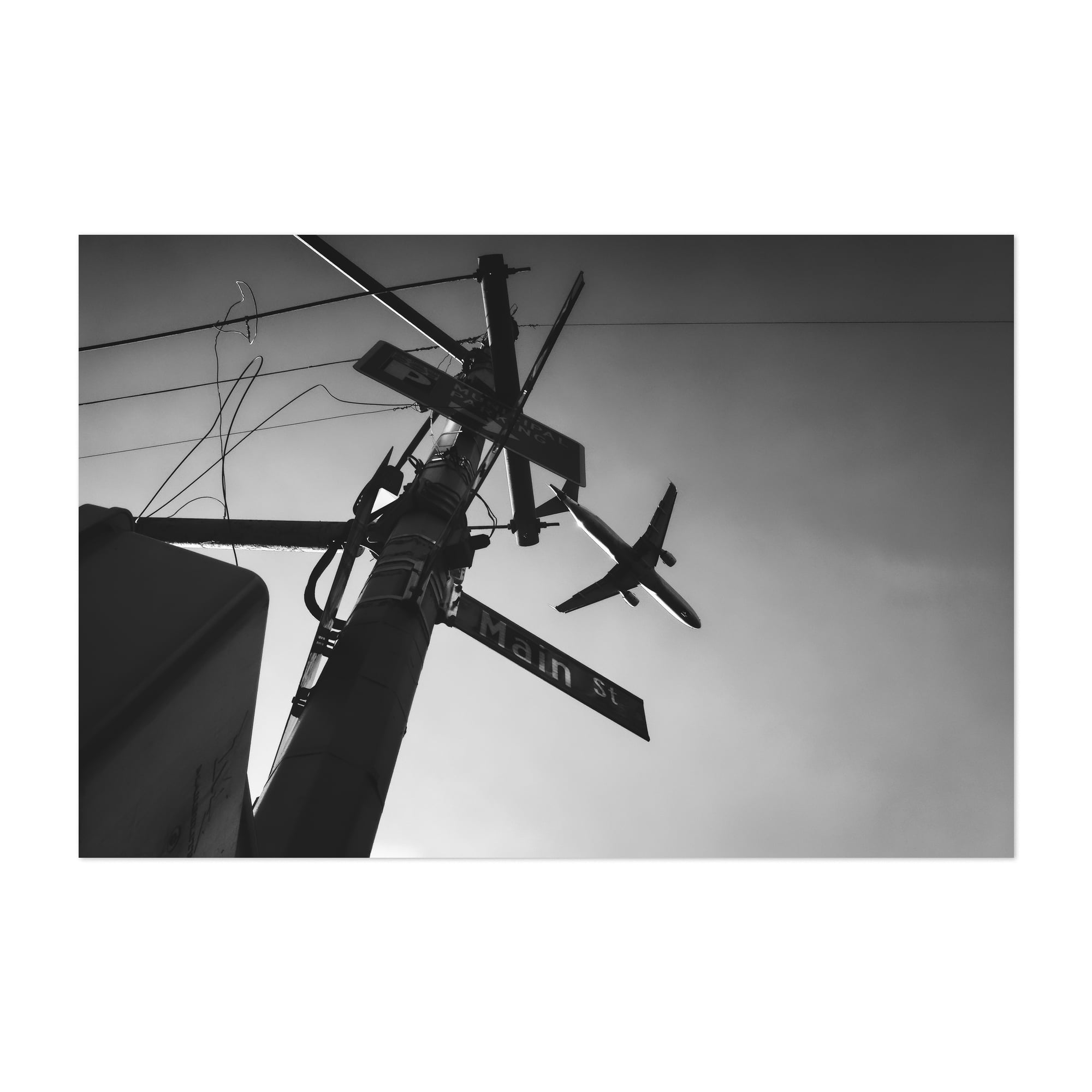 Aircraft Over Main Street, Flushing, Queens - Queens New York ...