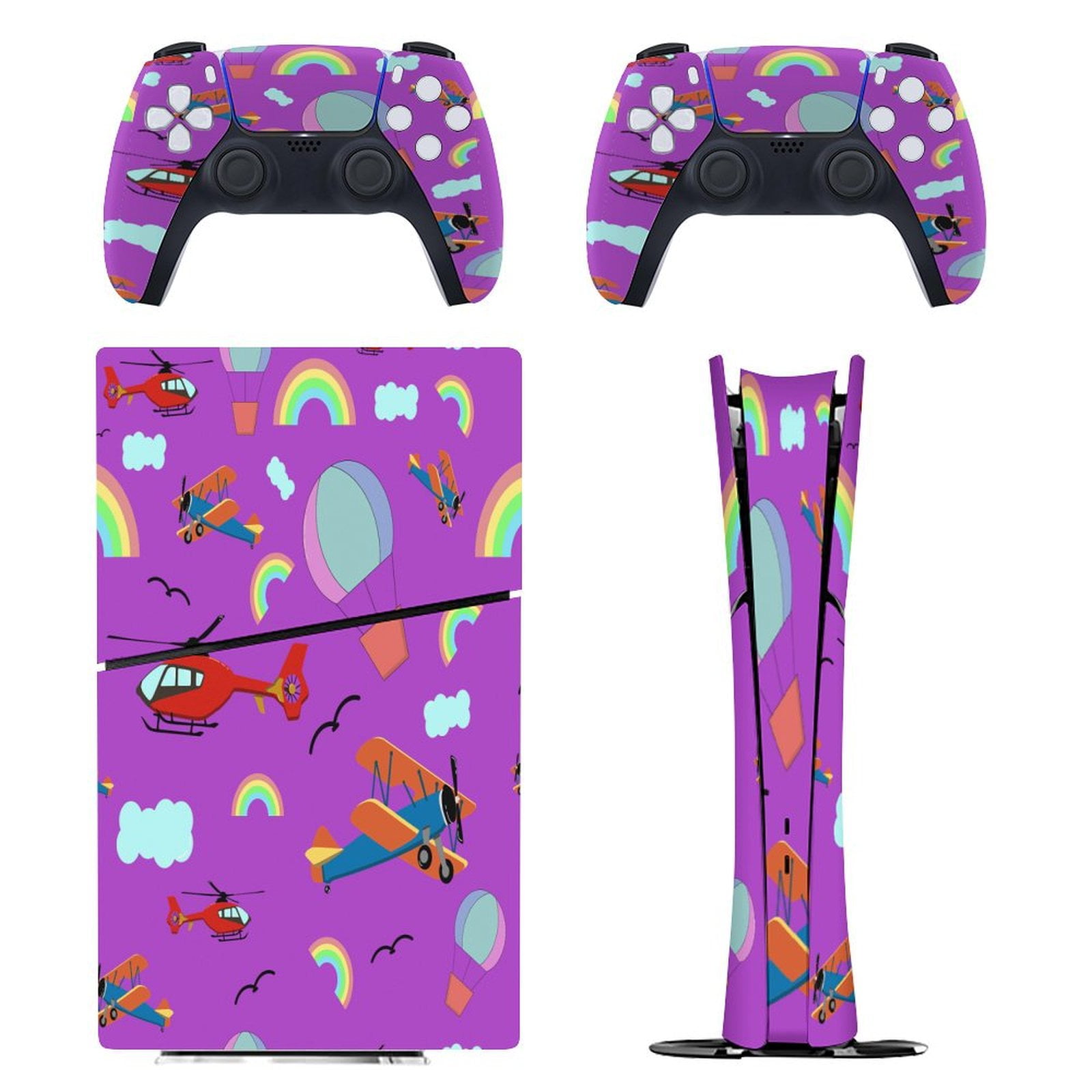 Aircraft PS5/PS5 Slim Digital Disc Skin Sticker For Console And ...