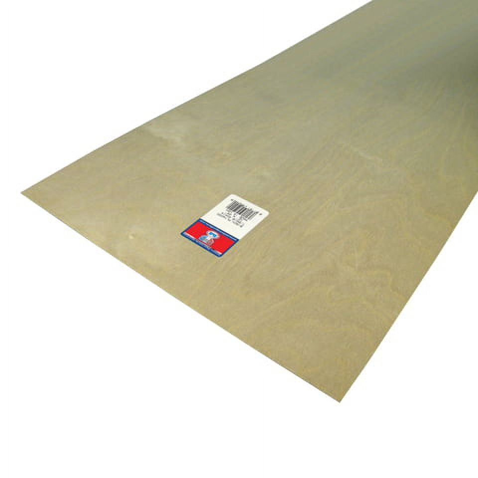 Aircraft Plywood - 1/64 x 12 x 24 inches - Walmart.com