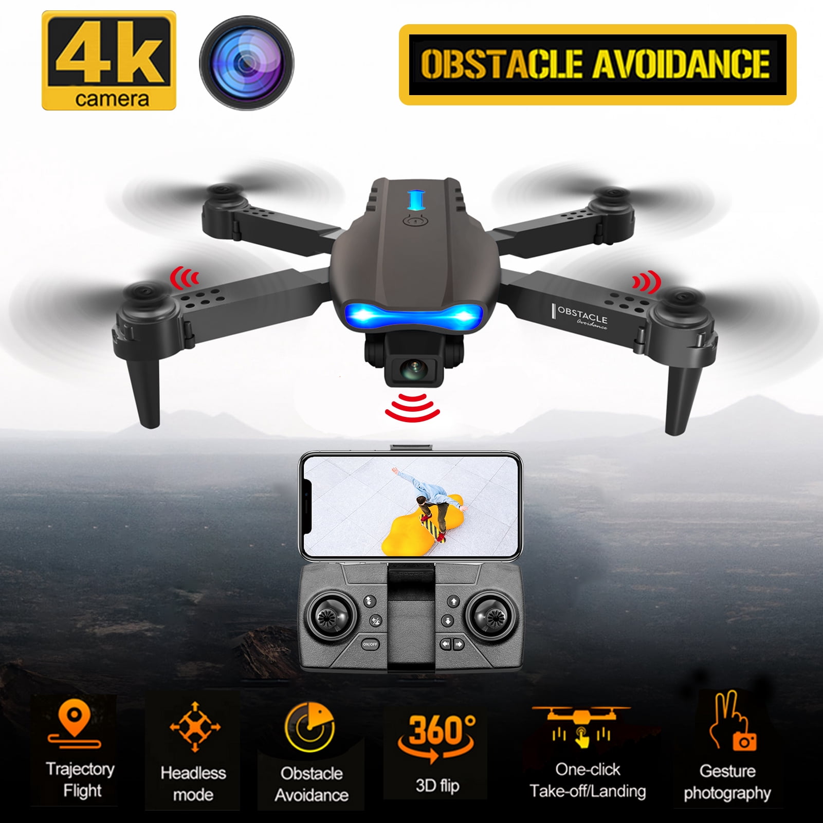 Aircraft,Quadcopter With Function With Camera With Camera 4k With 4k ...