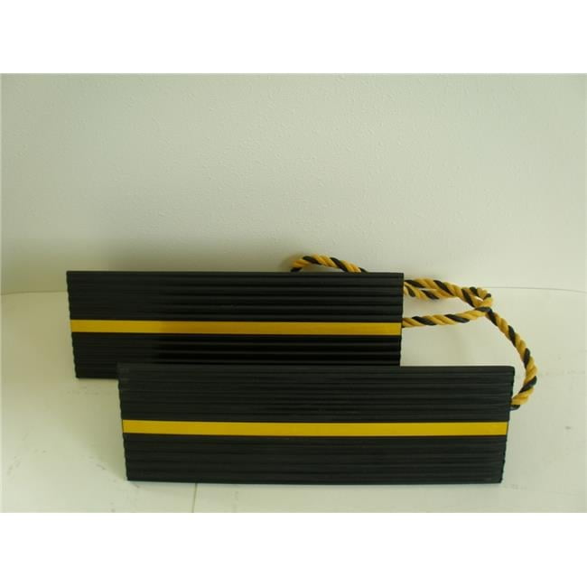 Aircraft Rubber Wheel Chock- Set of 2 - Walmart.com