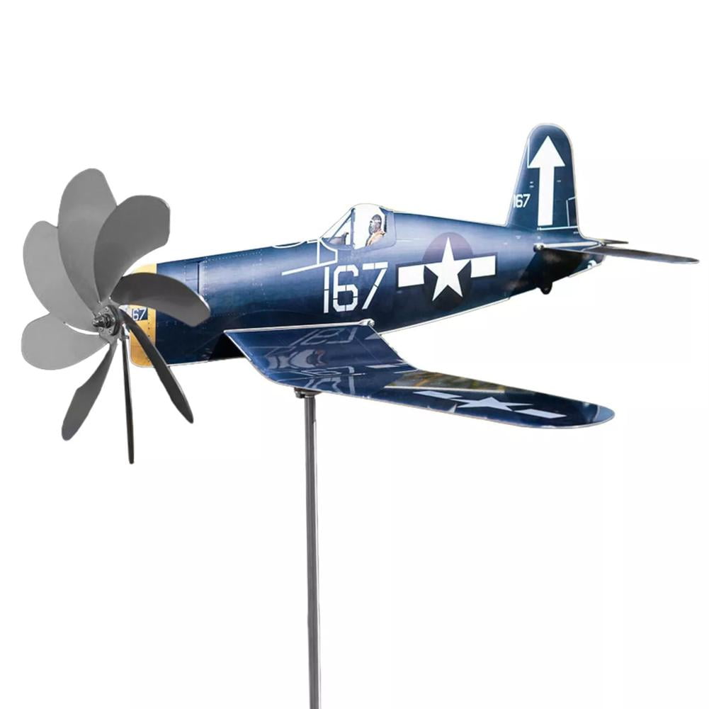Aircraft Spinner Simulation Windmill Waterproof Wind Decoration ...