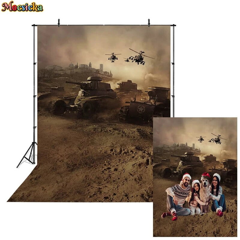 Aircraft Tank Background For Photography Props Photo Studio Kit War ...