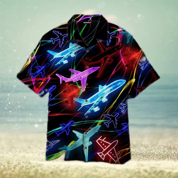 Aircraft The Sky Is Calling And I Must Go Hawaiian Shirt - Walmart.com