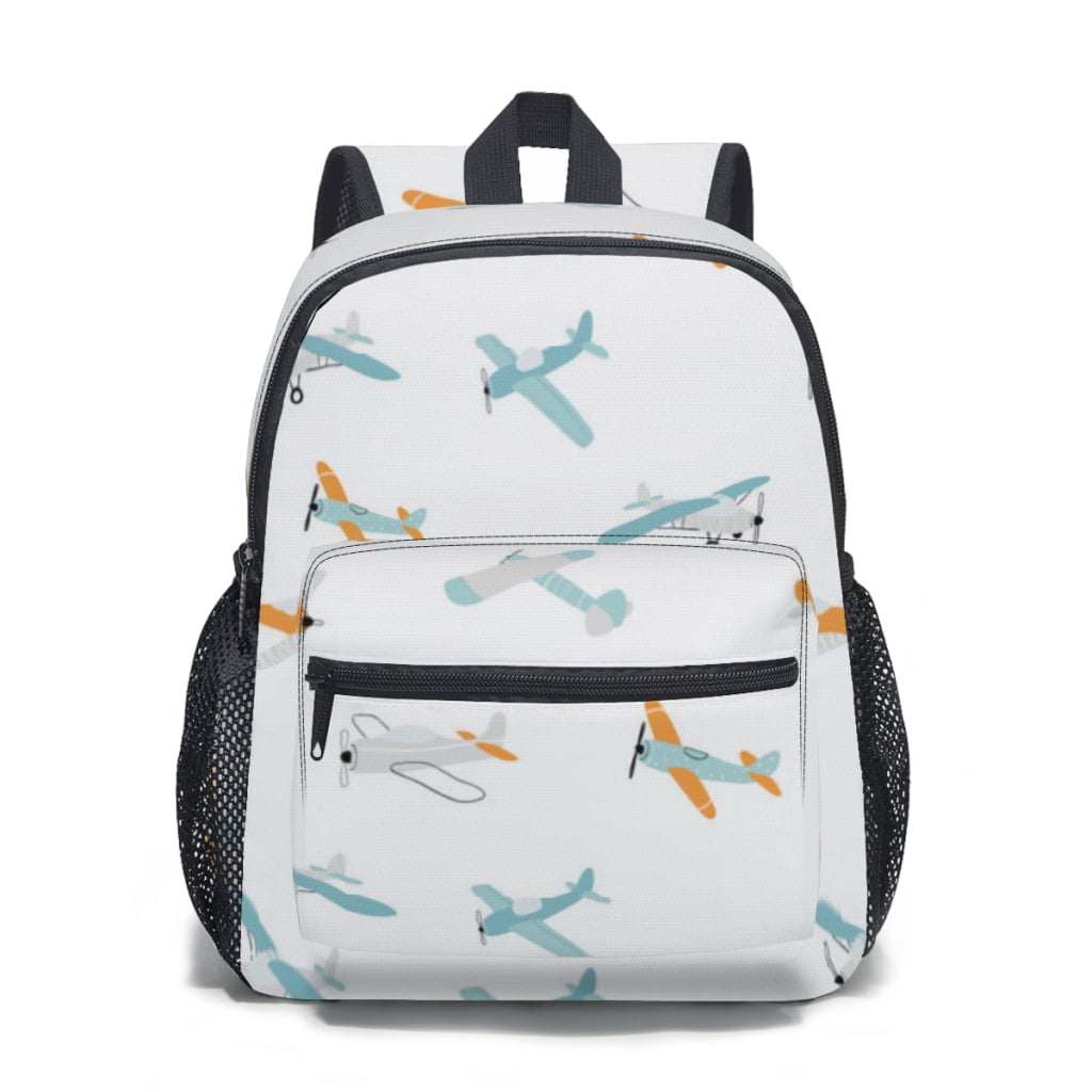 Aircraft in Scandinavian s Backpack Toddler Bag Mochila for 2-5 Years ...