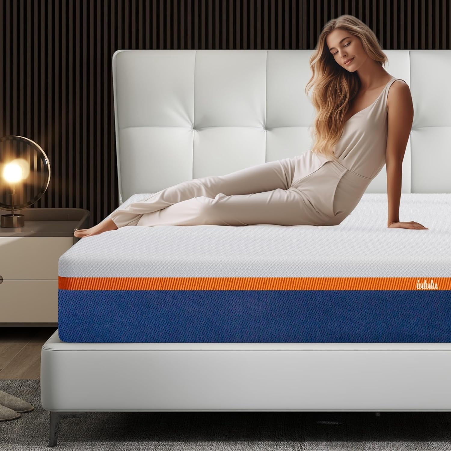 Airdown Full Size Mattress 10 Inch Full Memory Foam Bed Mattresses ...