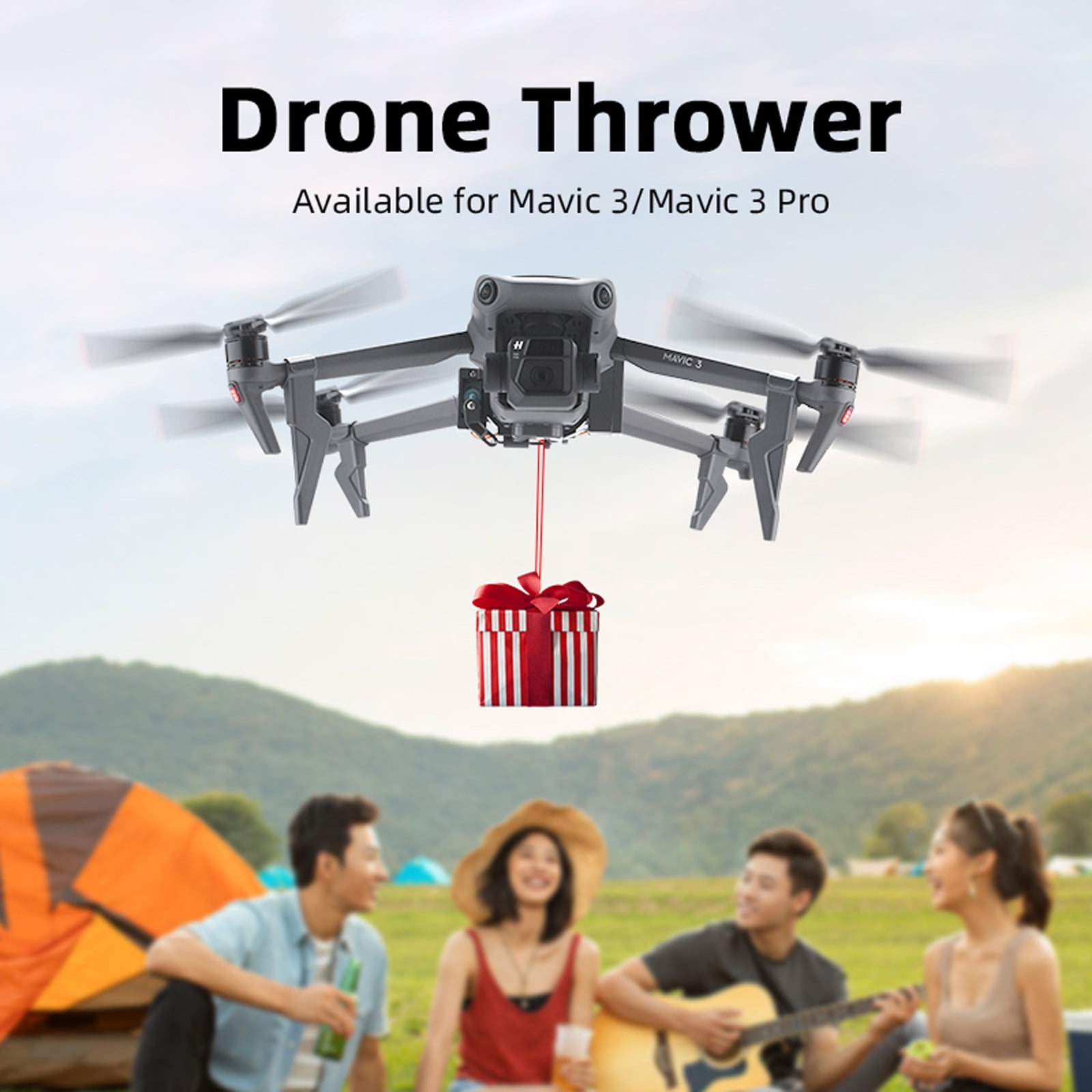 Airdrop System for Dji Mavic 3 Pro Dropper Gift Deliver Airdrop ...