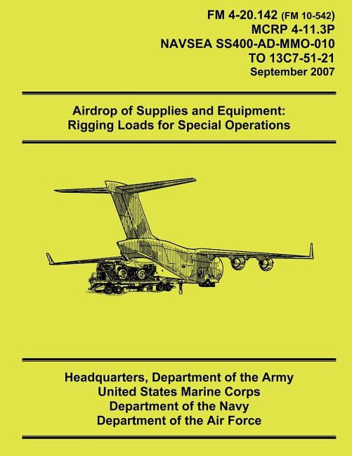 Airdrop of Supplies and Equipment : Rigging Loads for Special ...