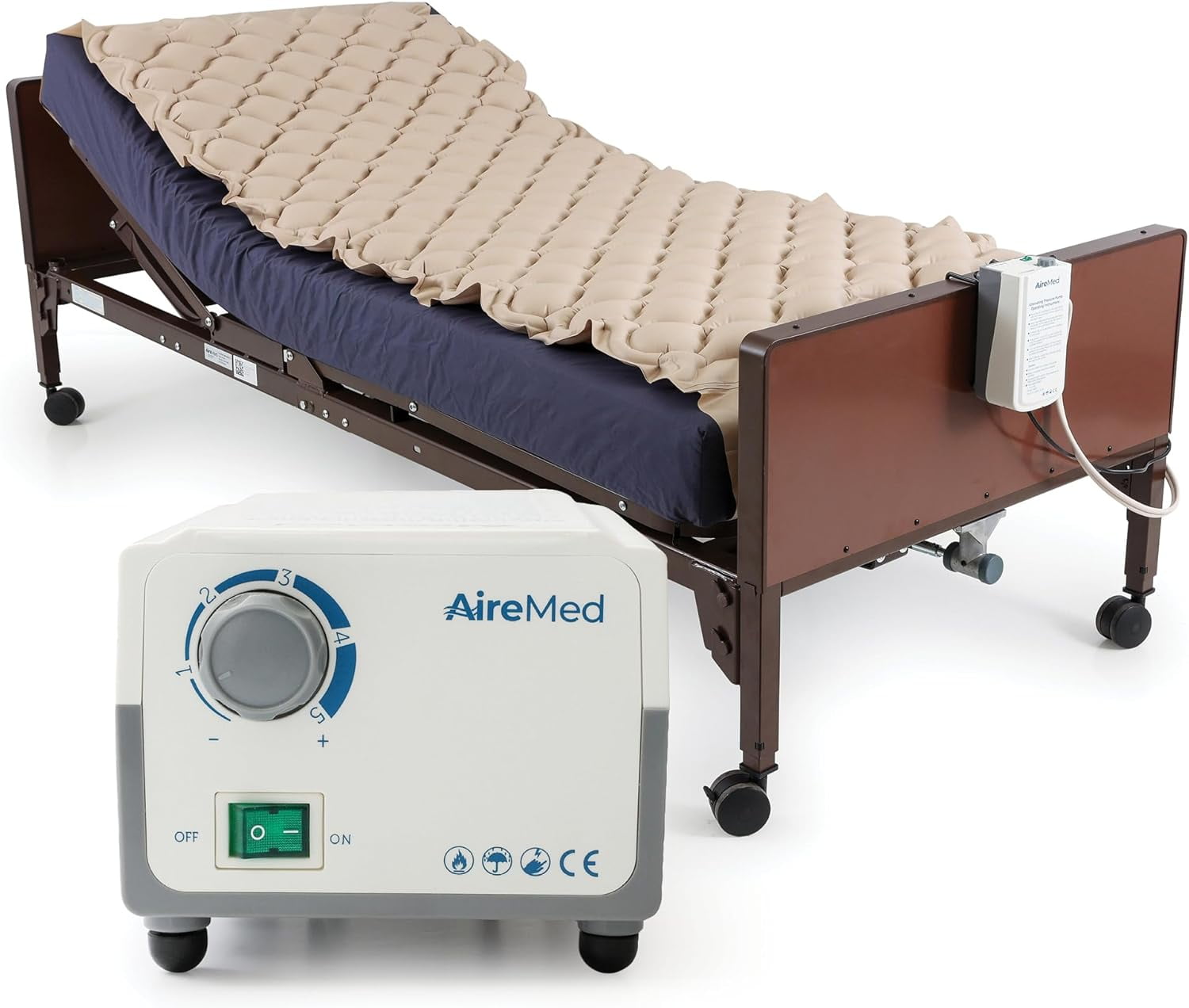 AireMed Alternating Pressure Pump & Pad - Premium Medical Grade ...
