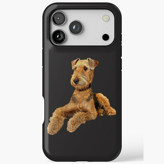 Airedale Terrier Beautiful Dog Art Phone Cover for iPhone 11 12 13 14 ...